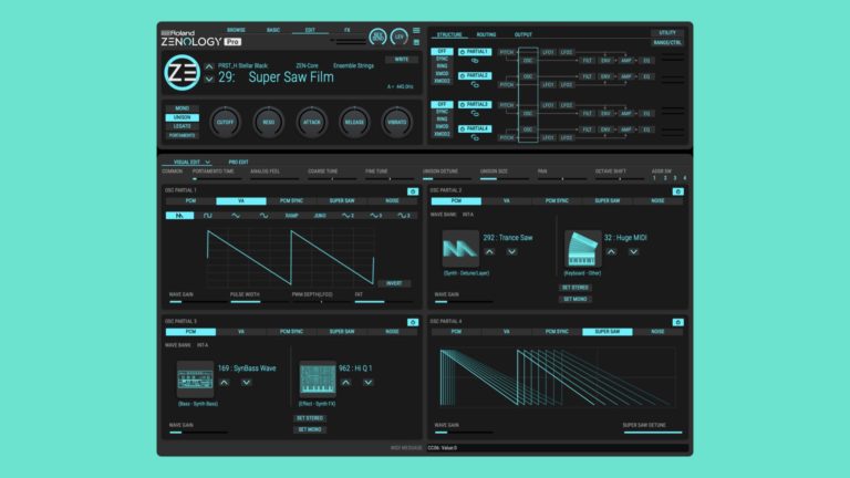 Roland Zenology Pro 2.0, new user interface, reverbs, and more