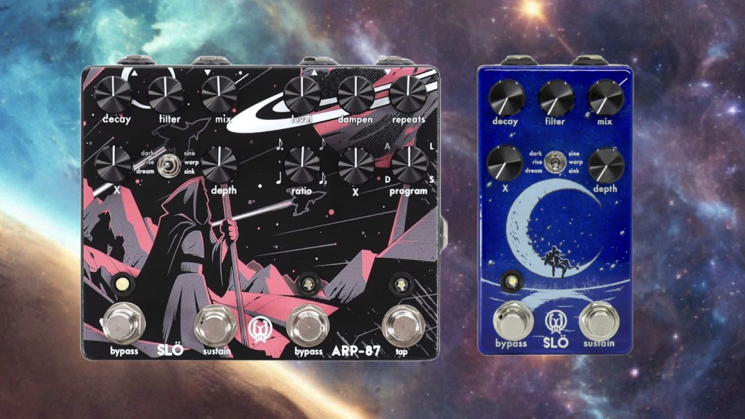 Walrus Audio SLÖ review, a multi-texture reverb pedal tested with synths