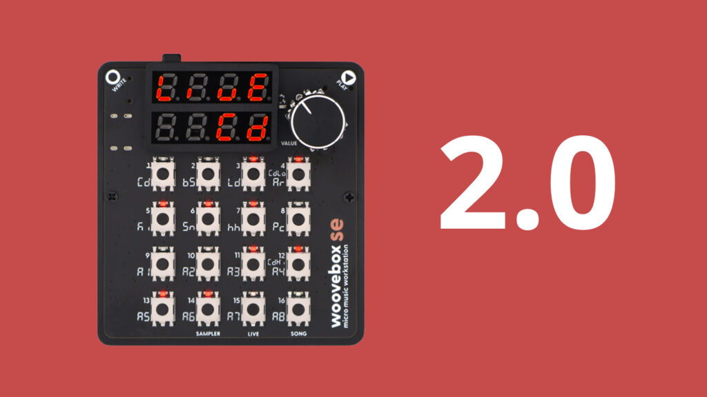 Woovebox 2.0, the mini sampling and synthesis groovebox gets even more ...