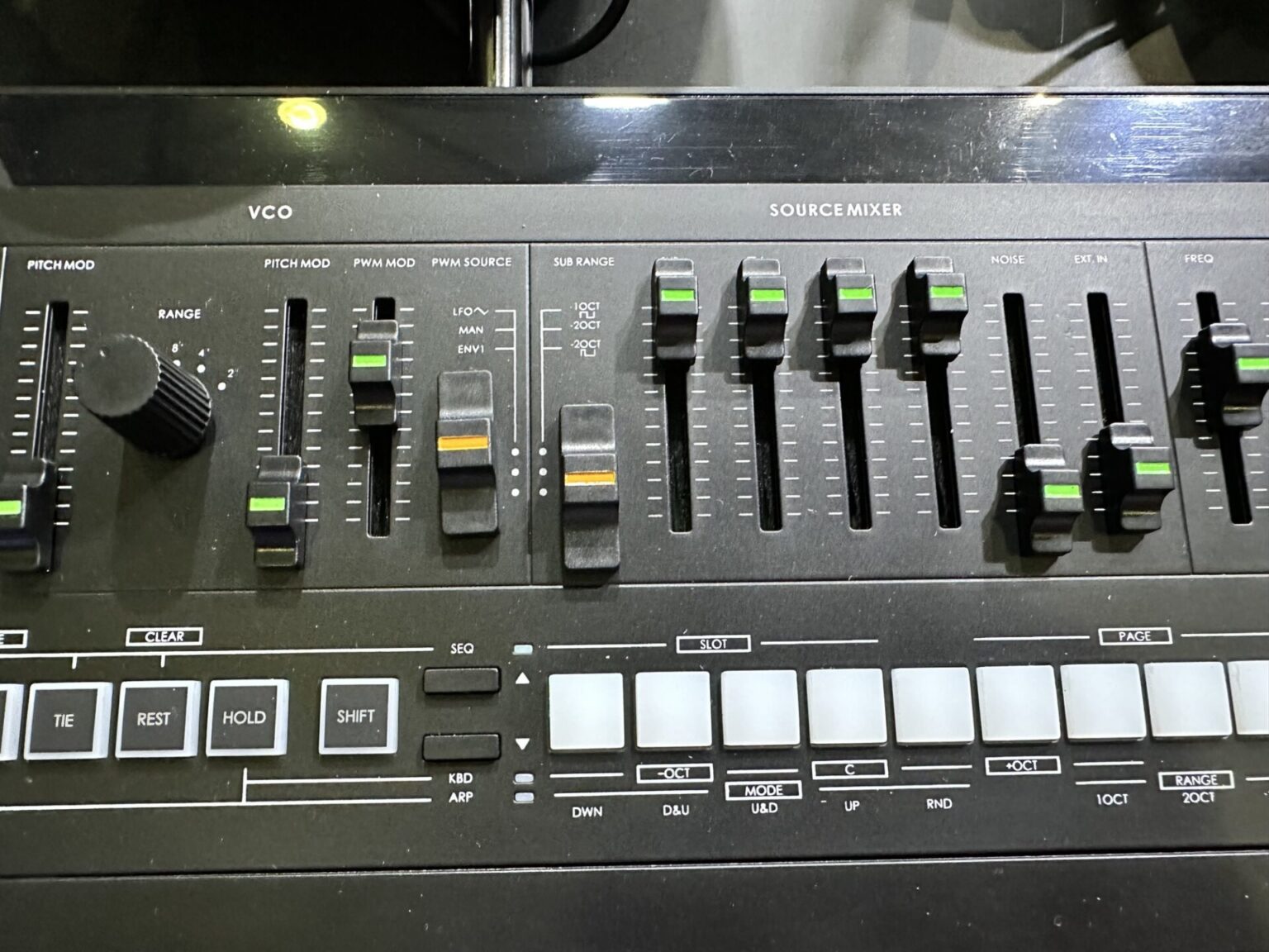 Donner L1, Roland SH-101 analog Synthesizer clone with detachable ...