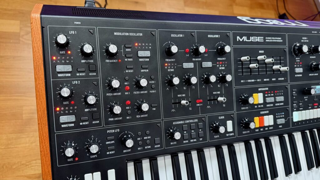 Moog Muse review, polyphonic analog Synthesizer - SYNTH ANATOMY