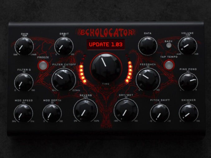 Stylophone CPM DF-8, a stereo analog filter box with modulation and crunchy delay: out now ...