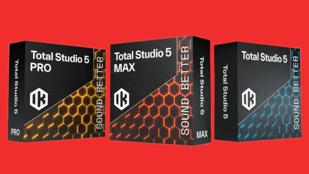 IK Multimedia Total Studio 5 Max, flagship music production bundle with ...