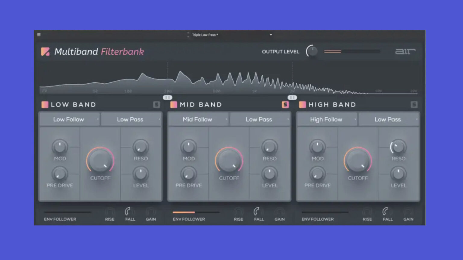 AIR Multiband Filterbank, new desktop/MPC filter plugin: now supports ...