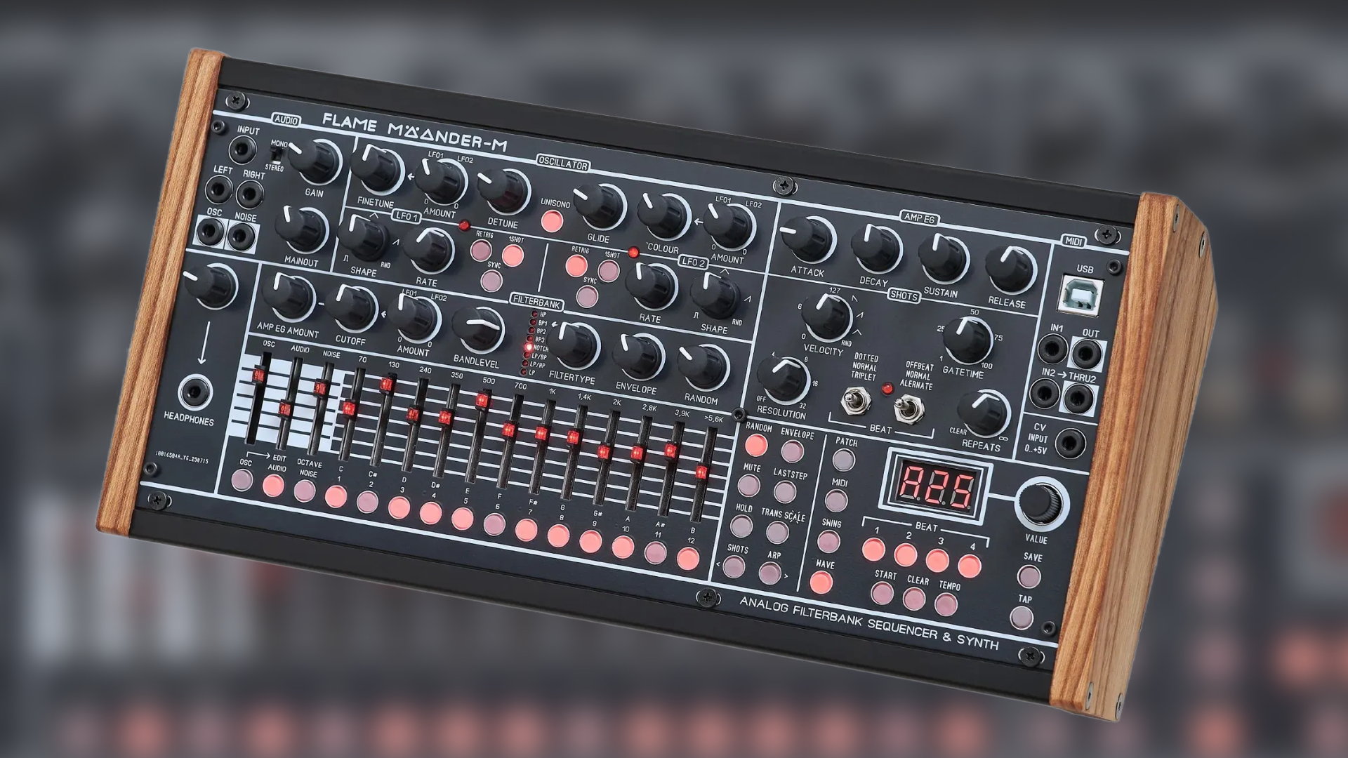 Flame Instruments Mäander M Synthesizer - SYNTH ANATOMY