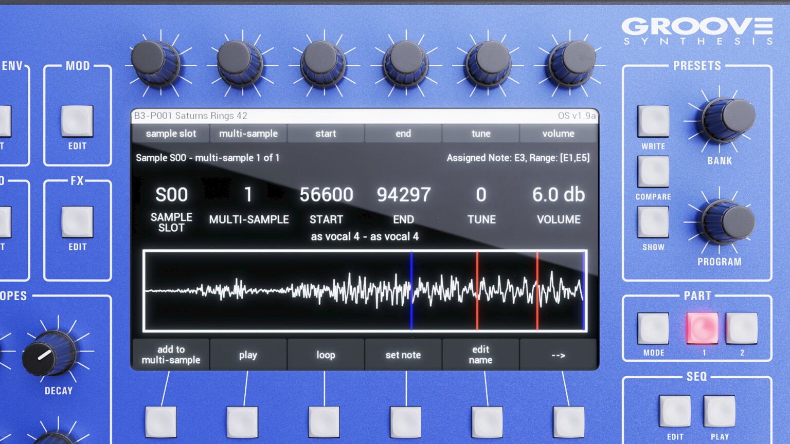Groove Synthesis 3rd Wave 8M, hybrid wavetable PPG-style Synthesizer is ...