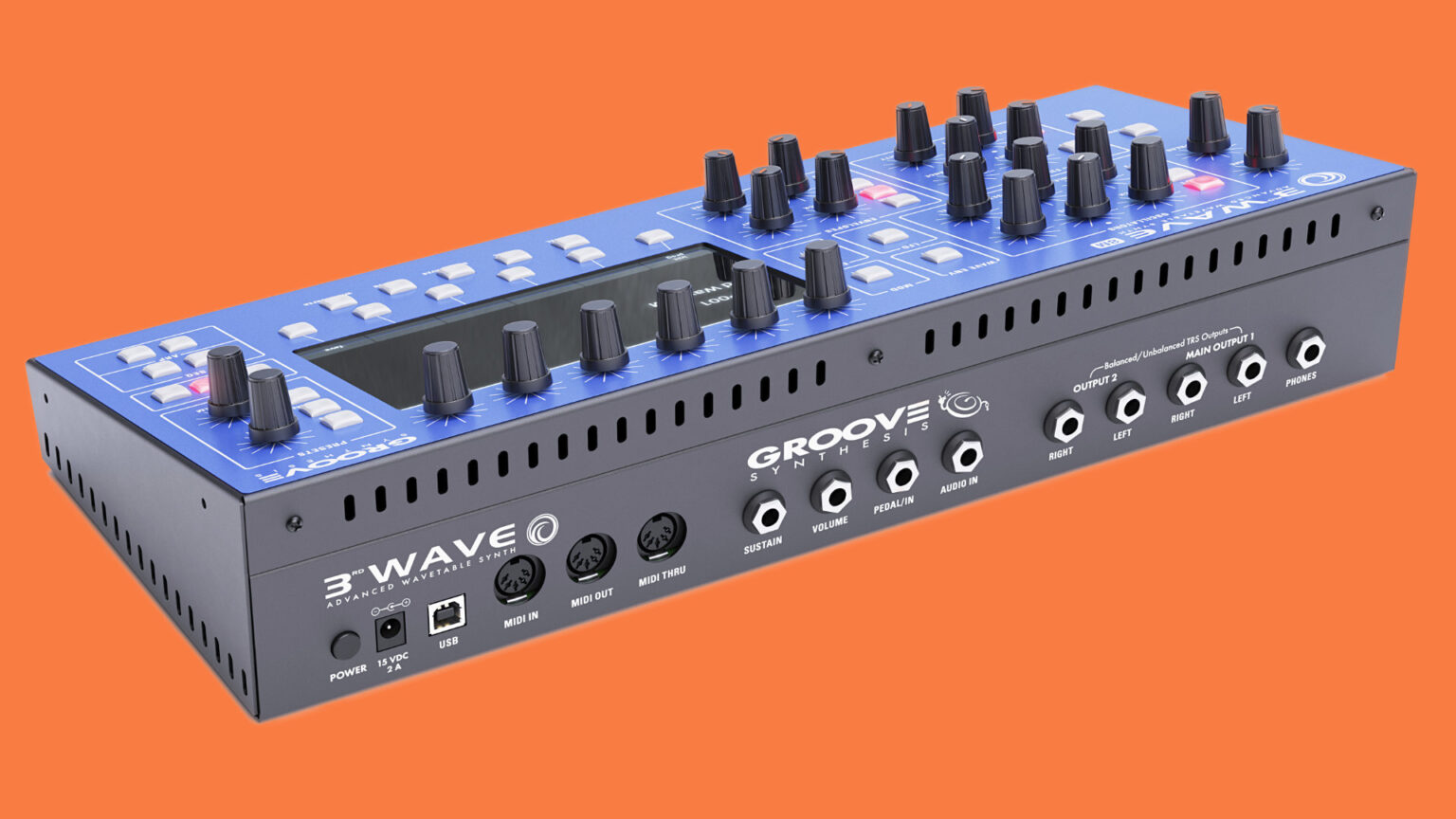 Groove Synthesis 3rd Wave 8M, hybrid wavetable PPG-style Synthesizer is ...
