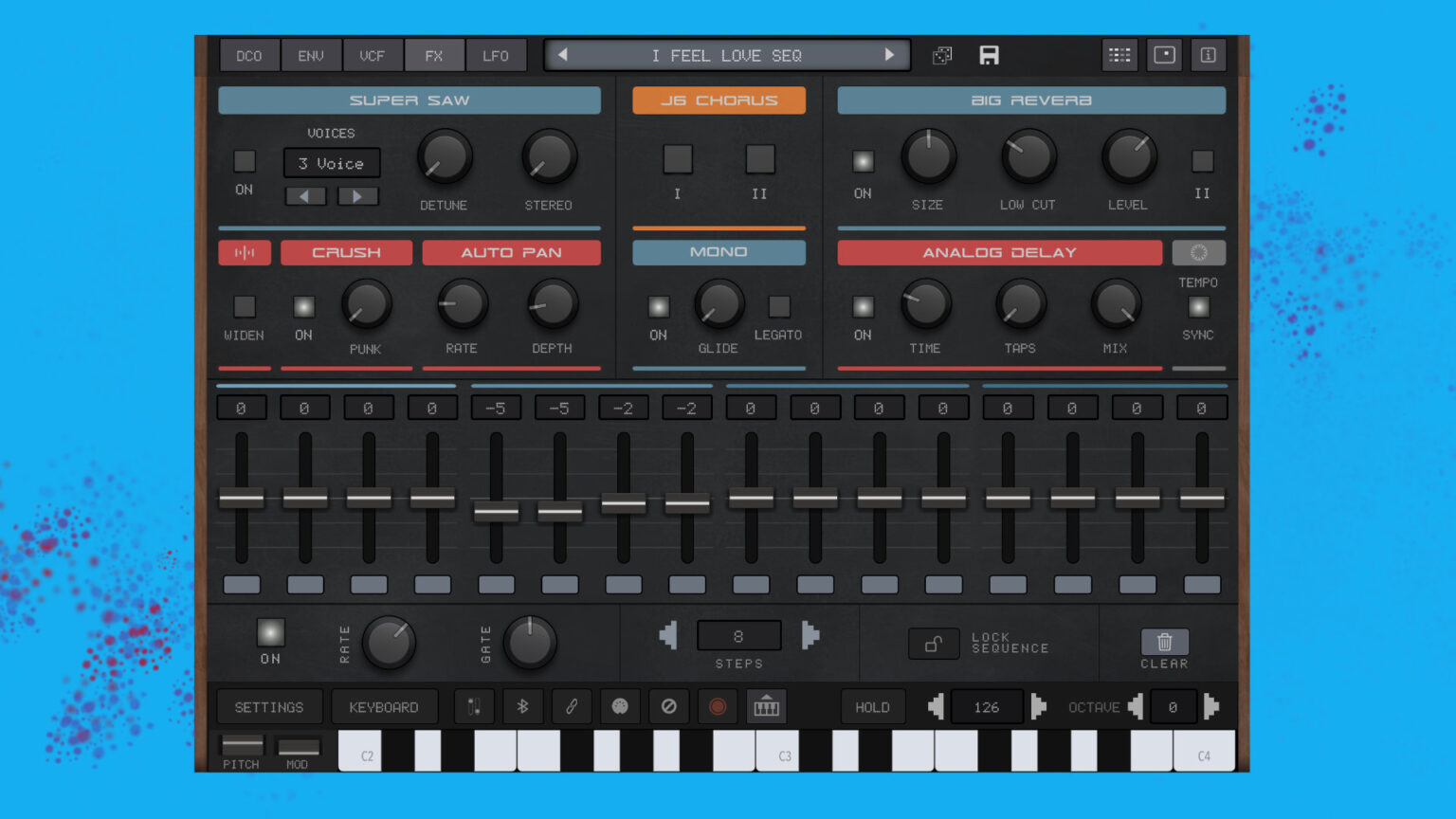 Audiokit Synth One J6 review: free iOS synth app for mobile music ...