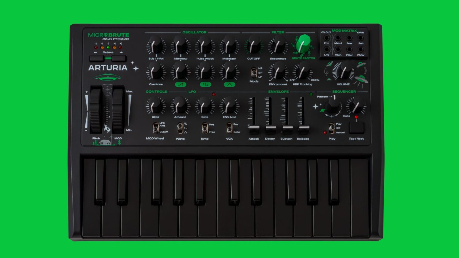 Arturia MicroBrute UFO, a limited time return of the raw-sounding ...