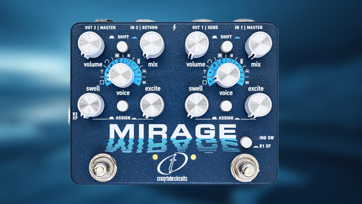 Crazy Tube Circuits Mirage review: dual-engine soundscape reverb pedal ...