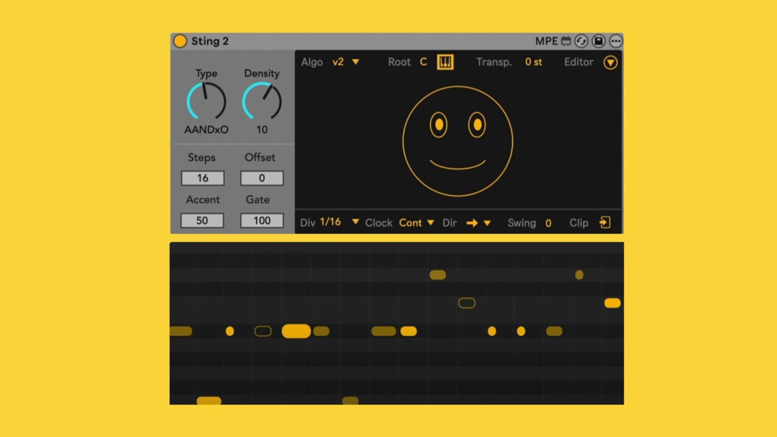 Iftah Sting 2: update 2.1 adds arp mode and more to the acid line ...
