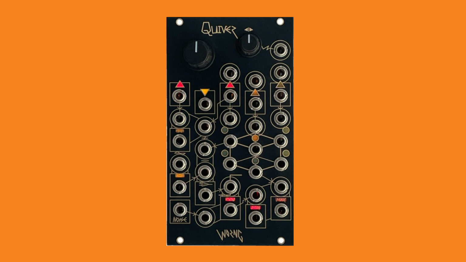 WORNG Electronics Quiver, an analog patch programmable modulation hub ...