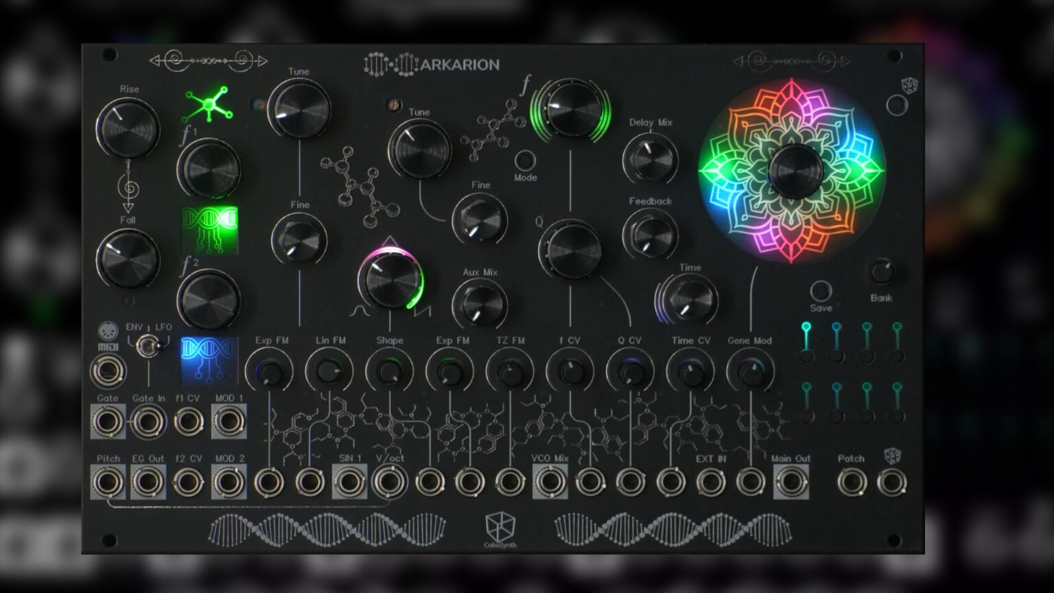 CubuSynth Arkarion, analog synth voice for Eurorack with patch storage - SYNTH ANATOMY
