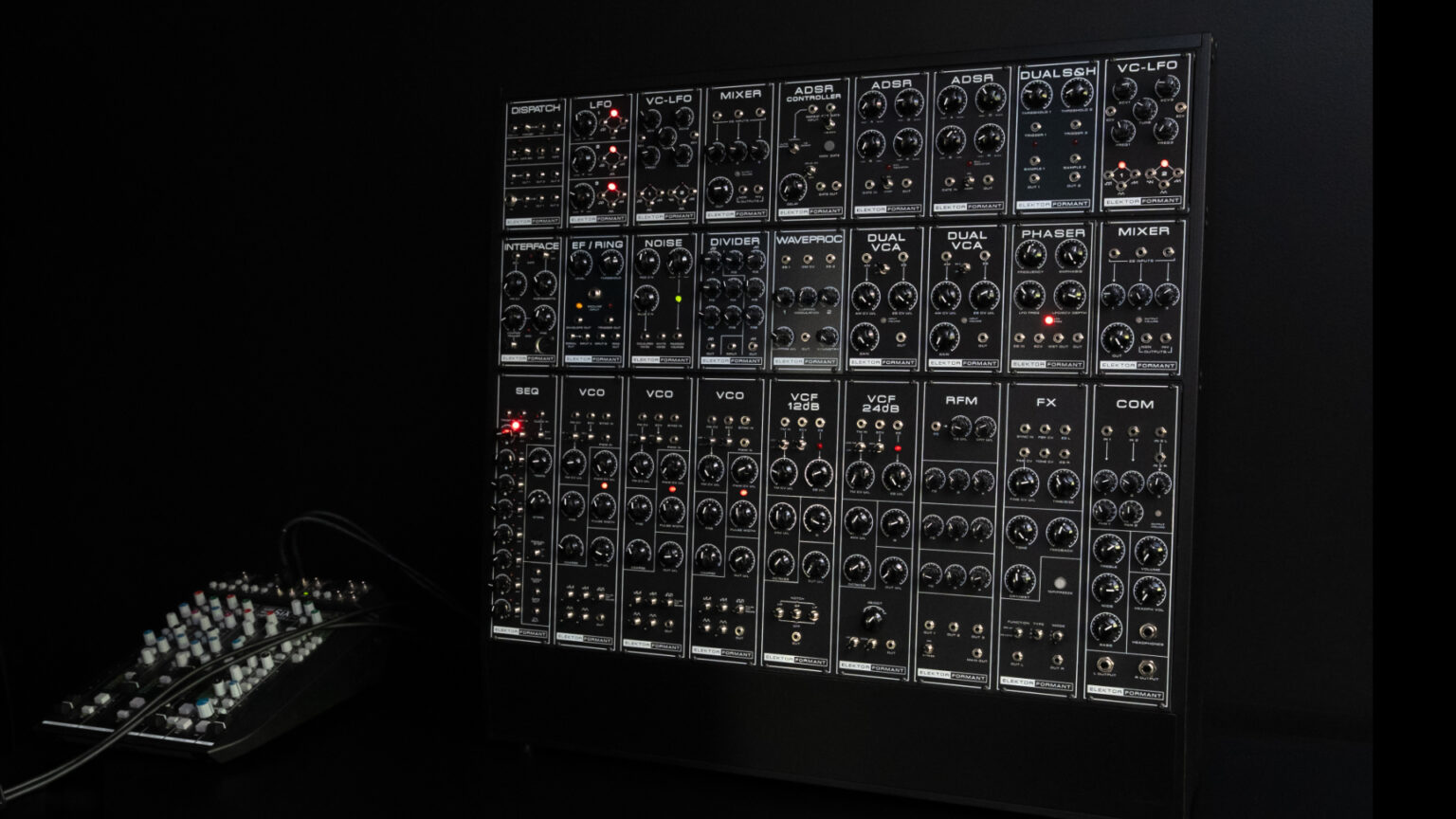 Erica Synths Elektor Formant, legendary magazine DIY modular synth is ...