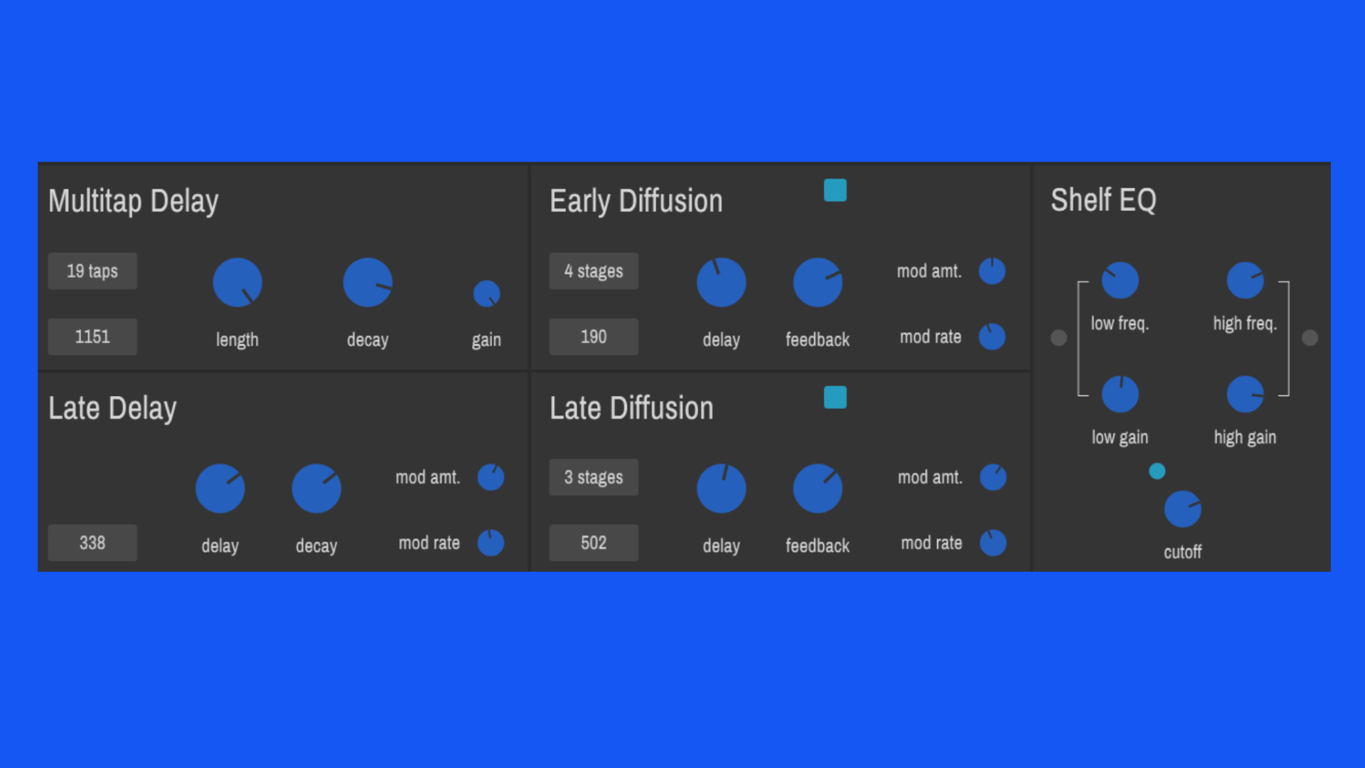Xunil-cloud CloudReverb, an open-source free cross-platform reverb plugin - SYNTH ANATOMY