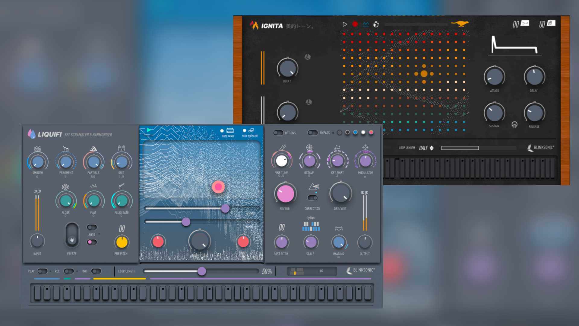 Blinksonic Liquifi + Ignita, an experimental granular and spectral ...