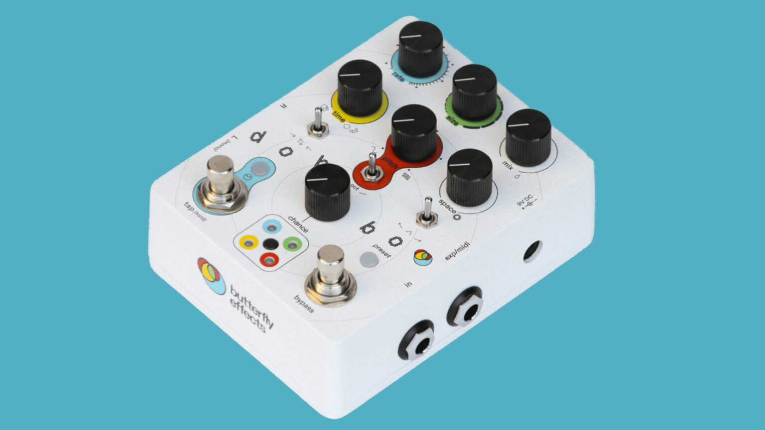Butterfly Effects Dobbo, a playful stereo granular FX pedal for ...