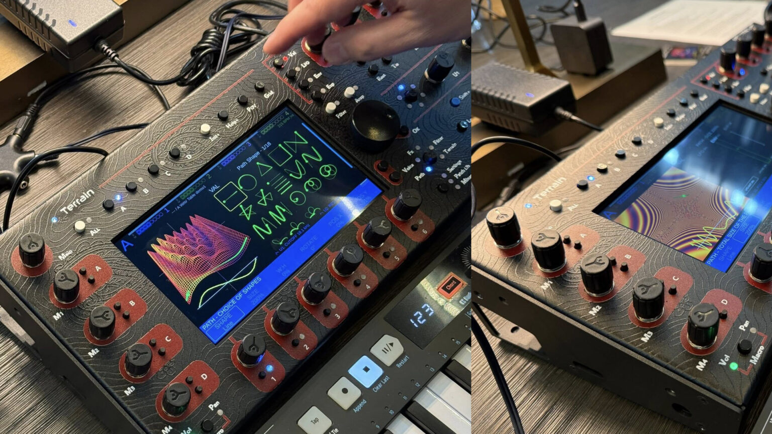 Conductive Labs Terrain, a multi-timbral morphing terrain hardware ...