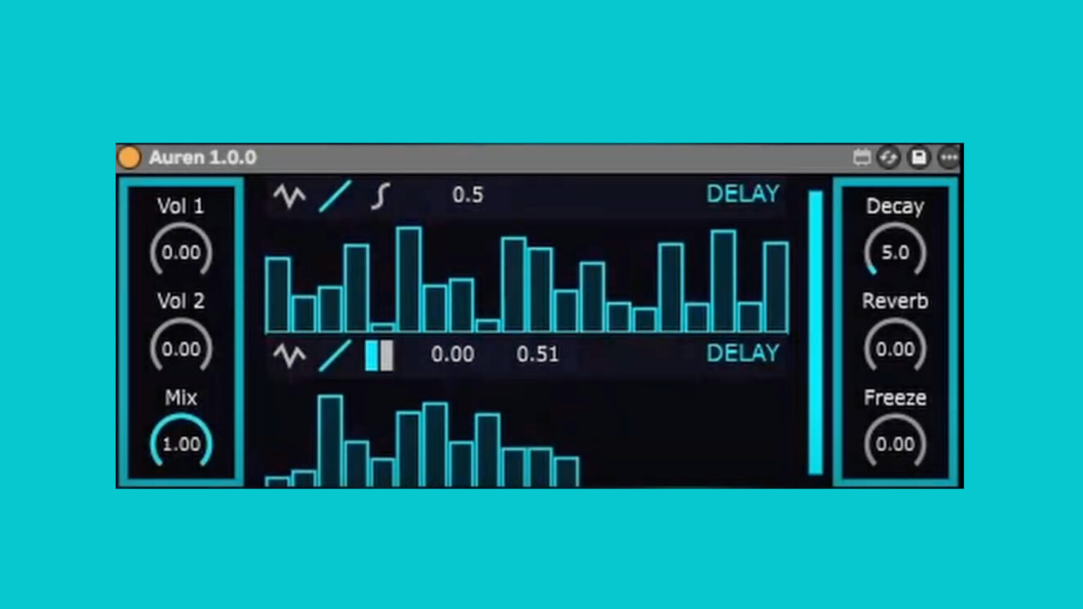 Dystopian Waves Auren, a free M4L sequenceable dual-engine spectral ...