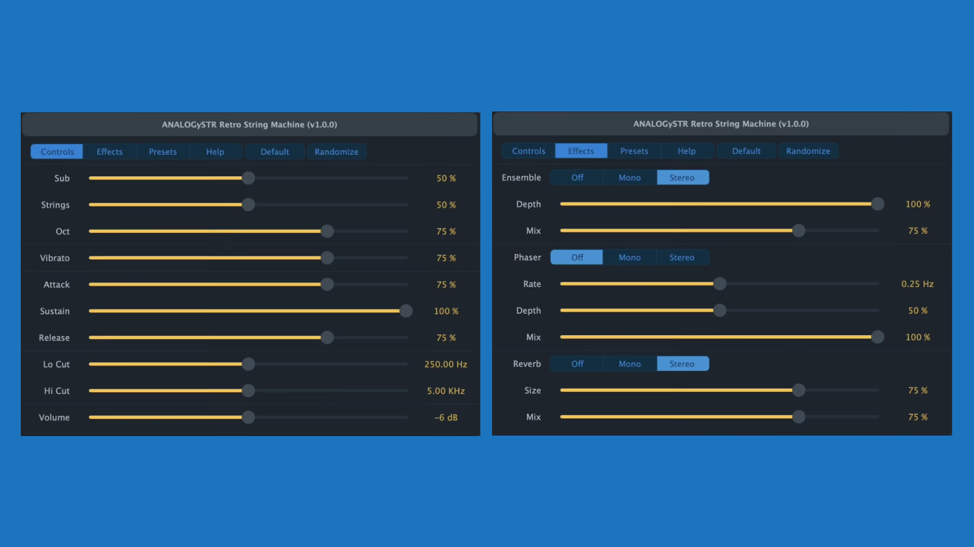 Rob Jackson ANALOGySTR, a vintage-inspired string machine plugin for iOS/macOS - SYNTH ANATOMY