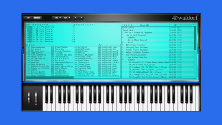Waldorf PPG Wave 3.V 2.0: major upgrade adds wavetable editor, and more ...