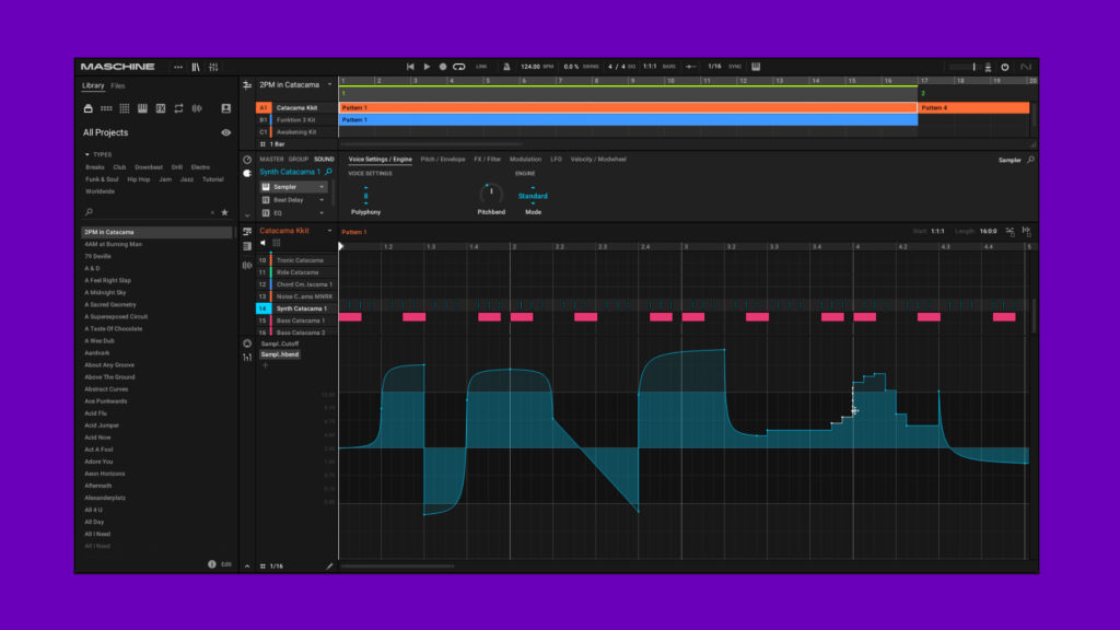 Native Instruments Maschine 3.4: modulation editor overhaul and more plugins for Maschine+ ...