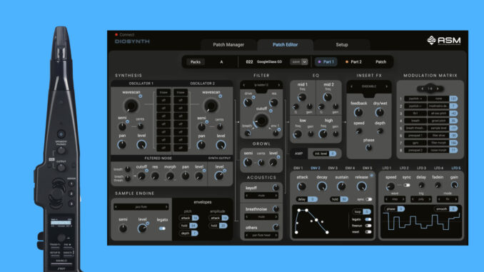 ASM Diosynth, Hydrasynth power in a new expressive Wind Synthesizer - SYNTH ANATOMY