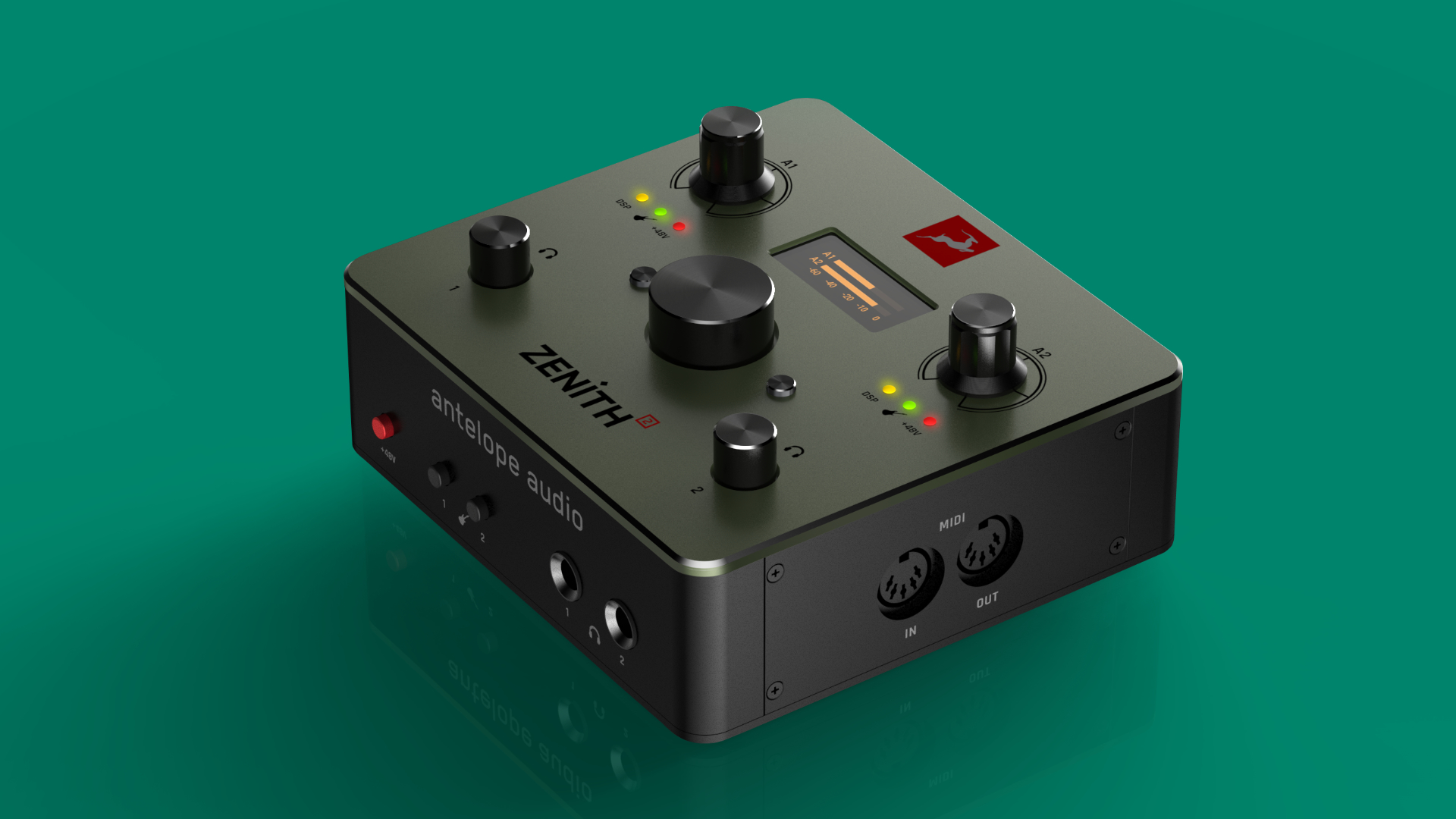 Antelope Audio Zenith 2, compact 32-bit USB audio interface with built-in DSP - SYNTH ANATOMY