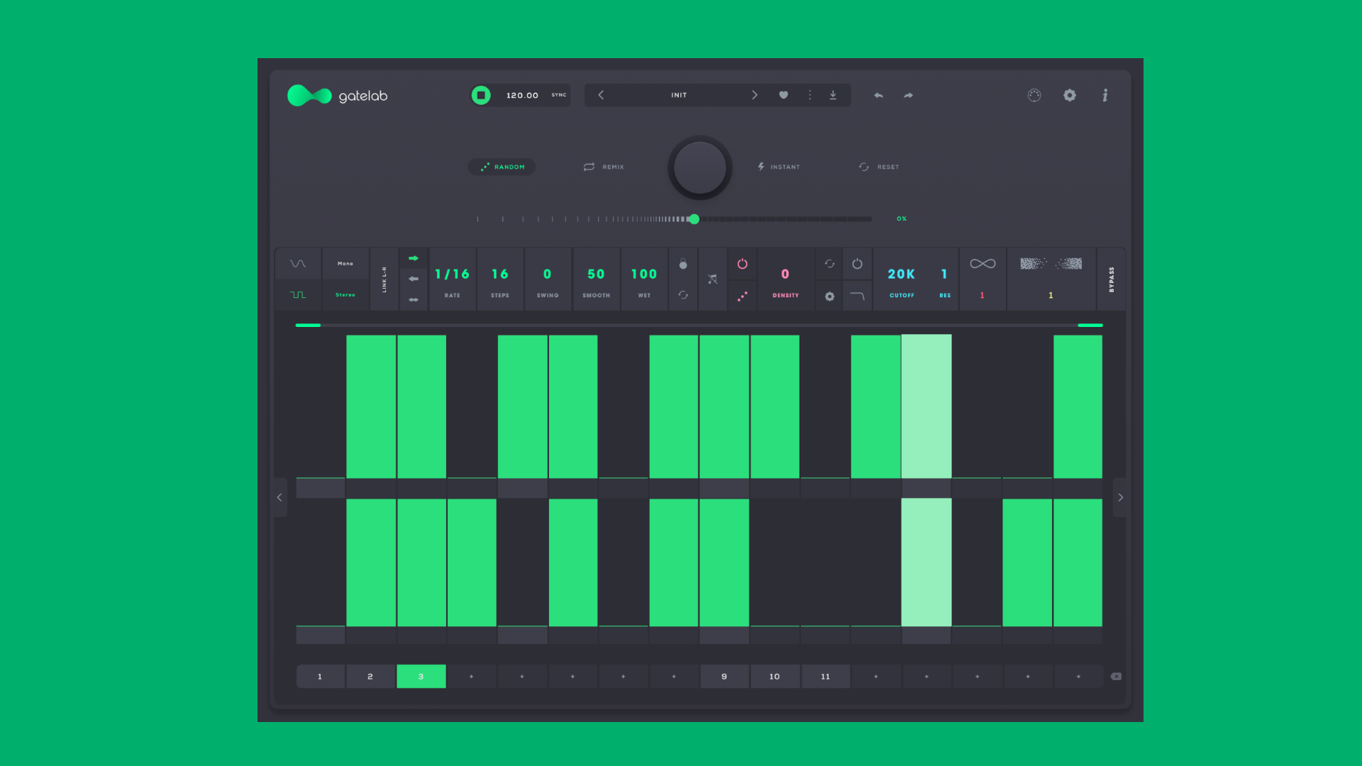 Audiomodern Gatelab 2, creative gate sequencer plugin for mac, win, and ...