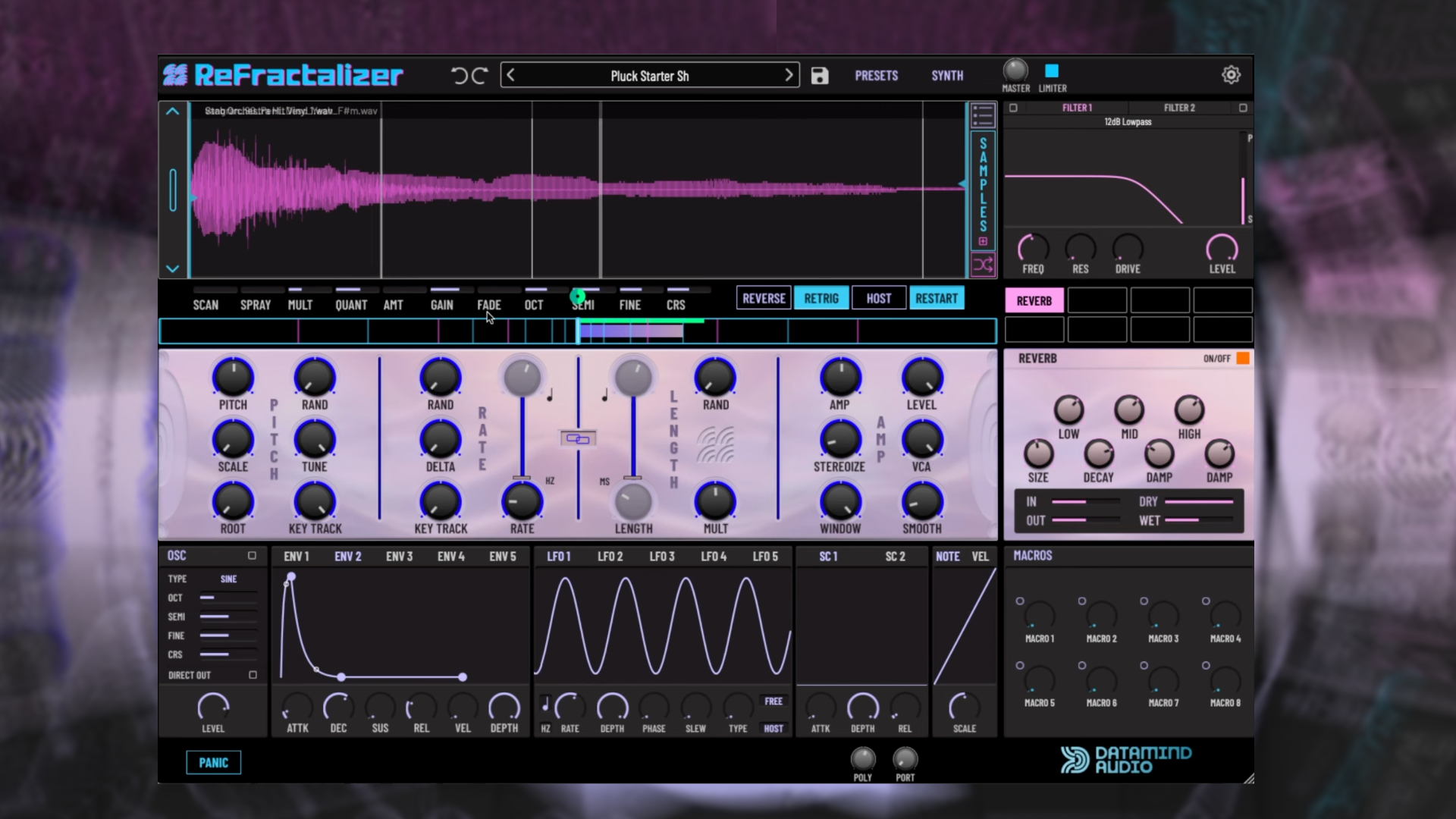 DataMind Audio Refractalizer: a sample-morphing and time-bending ...
