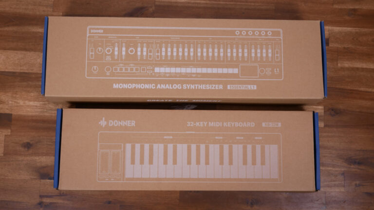 Donner Essential L1 review: Roland SH-101 Synthesizer clone with modern ...