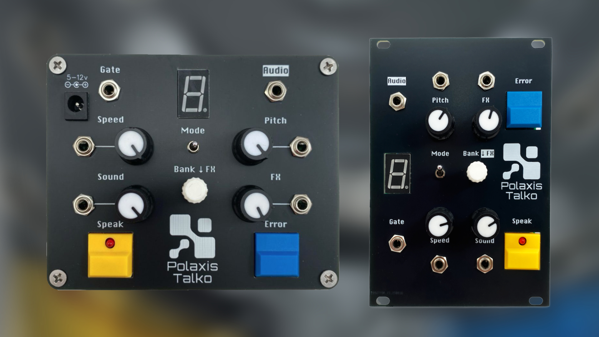 Polaxis Talko 2, a desktop & Eurorack speech Synthesizer with glitchy dirty FXs - SYNTH ANATOMY