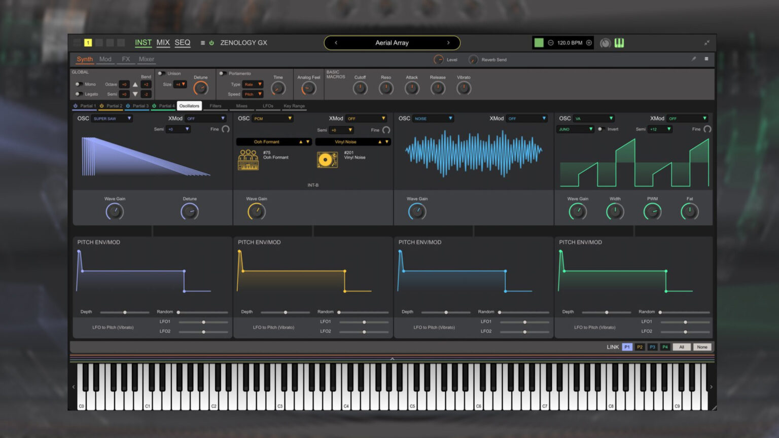 Roland Zenology GX, a new multi-timbral ZEN-Core Synthesizer plugin ...