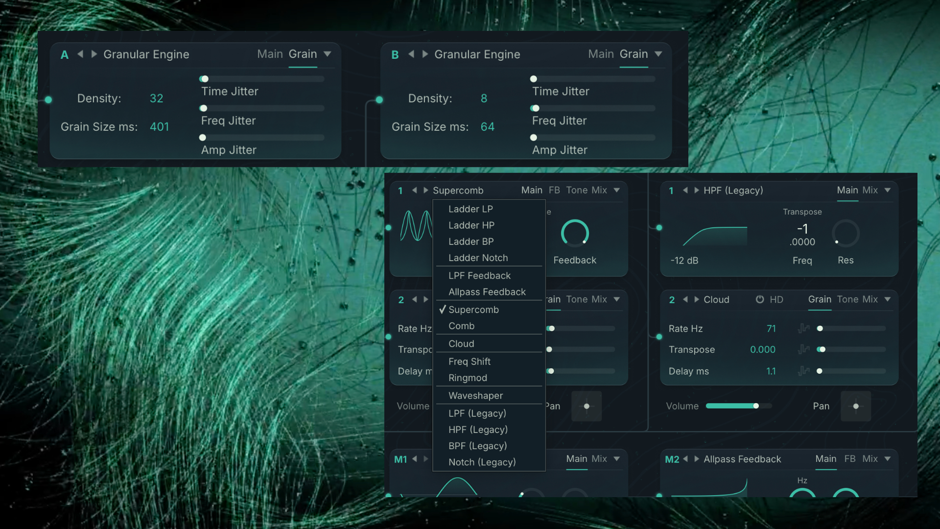 Native Instruments Absynth 6 review granular engine filters - SYNTH ANATOMY
