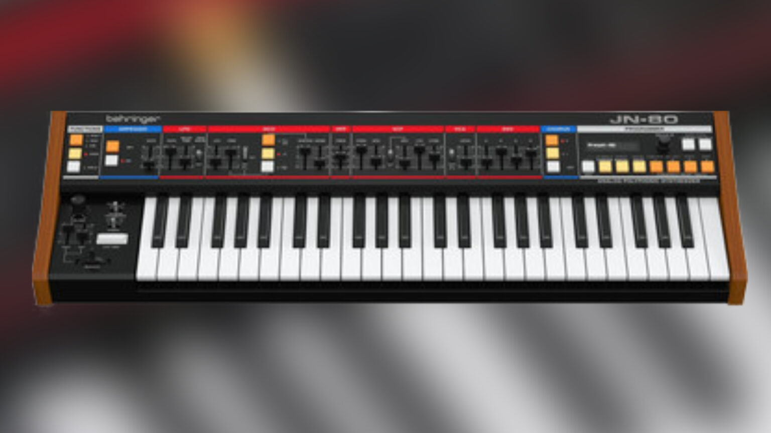 Behringer JN-80: Roland Juno-60 analog polyphonic Synthesizer clone with 8 voices - SYNTH ANATOMY