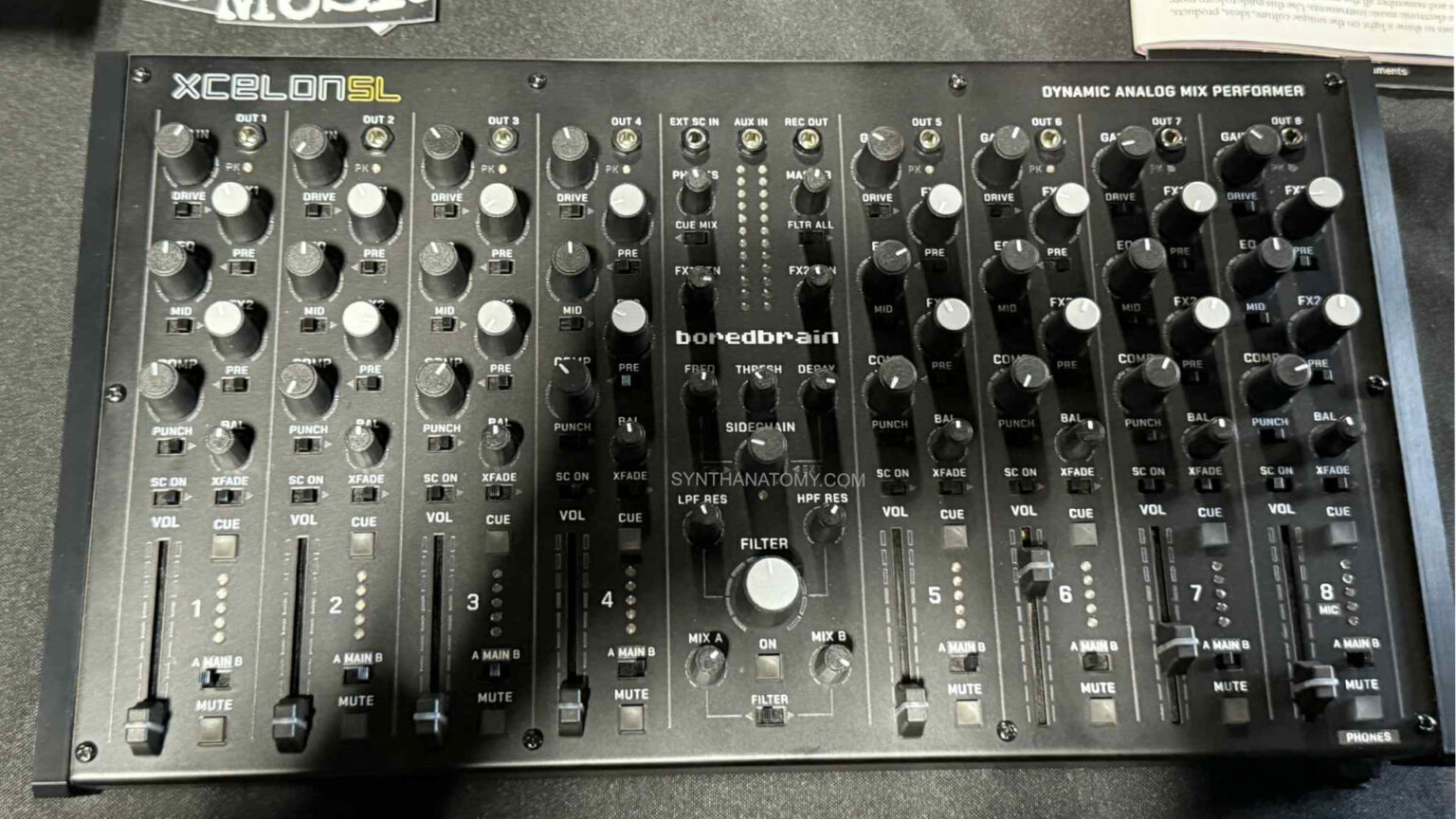 Boredbrain Xcelon SL: the ultimate analog performance mixer for ...
