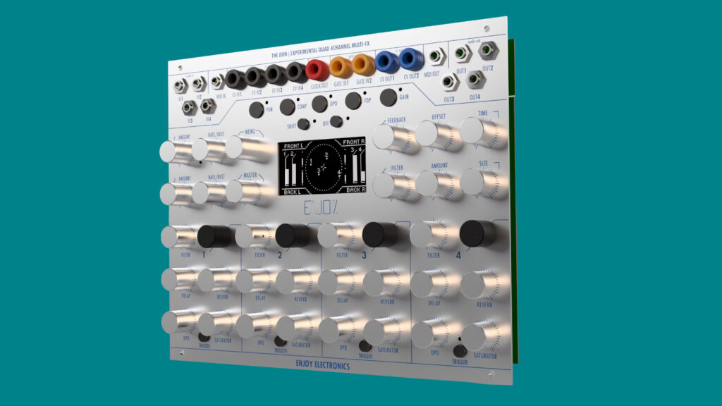 Enjoy Electronics The Don: a quadraphonic colorful multi-FX for Buchla ...