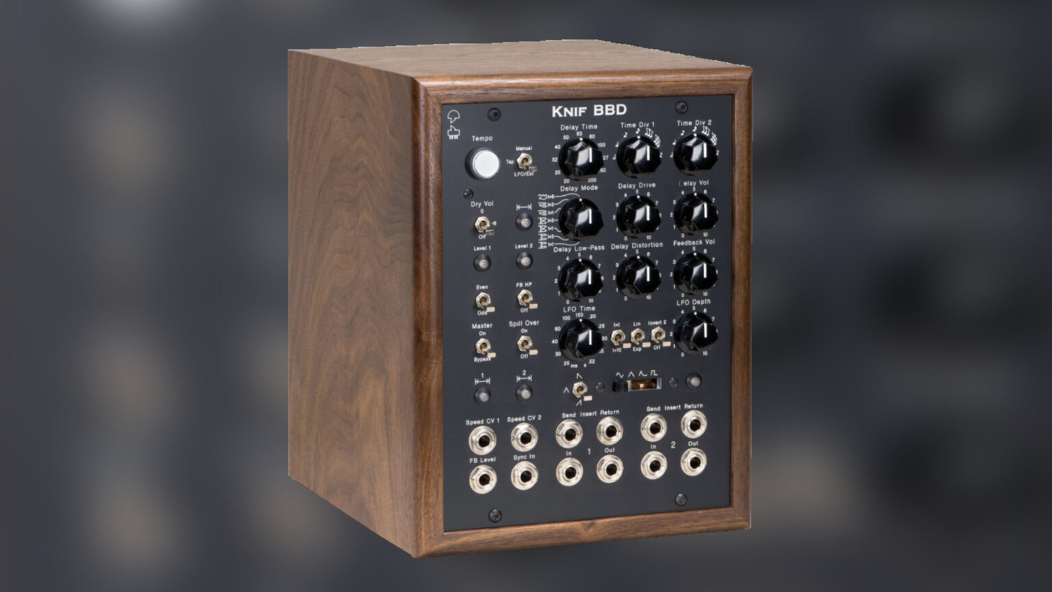 Knif Audio BBD, a high-end analog bucket-brigade stereo delay with ...