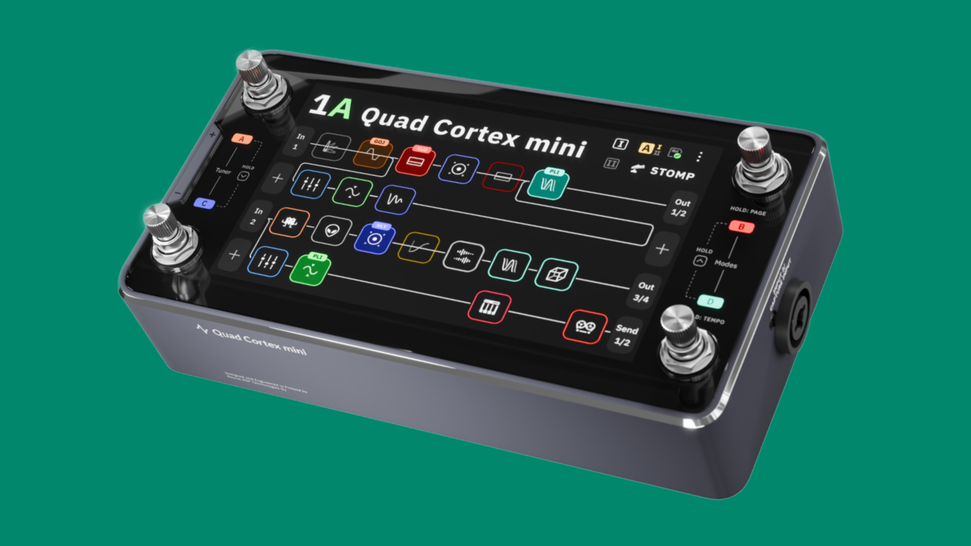 Neural DSP Quad Cortex Mini: new amp modeler and multi-FX - SYNTH ANATOMY