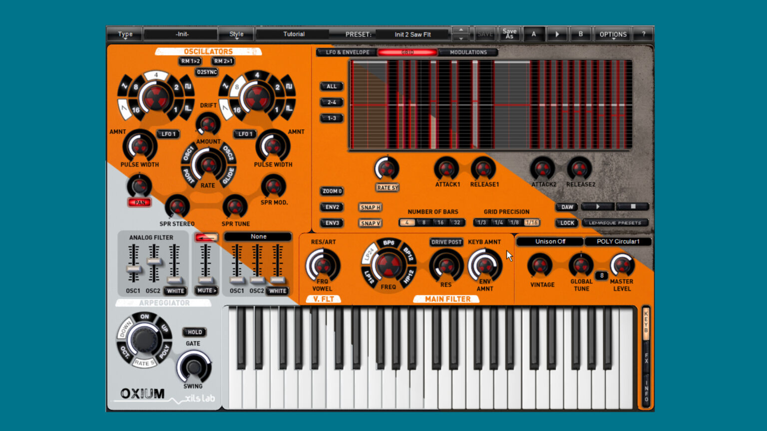 Xils Lab Oxium: the orange performance synth gets a free update 2.0 ...